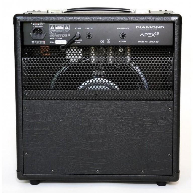 Diamond Amplification APEX-20 All Tube 20 Watt 1x12 Guitar Amplifier ...
