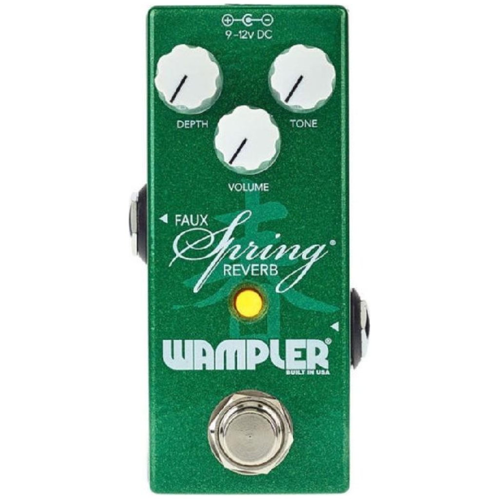 Wampler Mini-Faux-Spring-Rev Mini Faux Spring Reverb Pedal – World ...