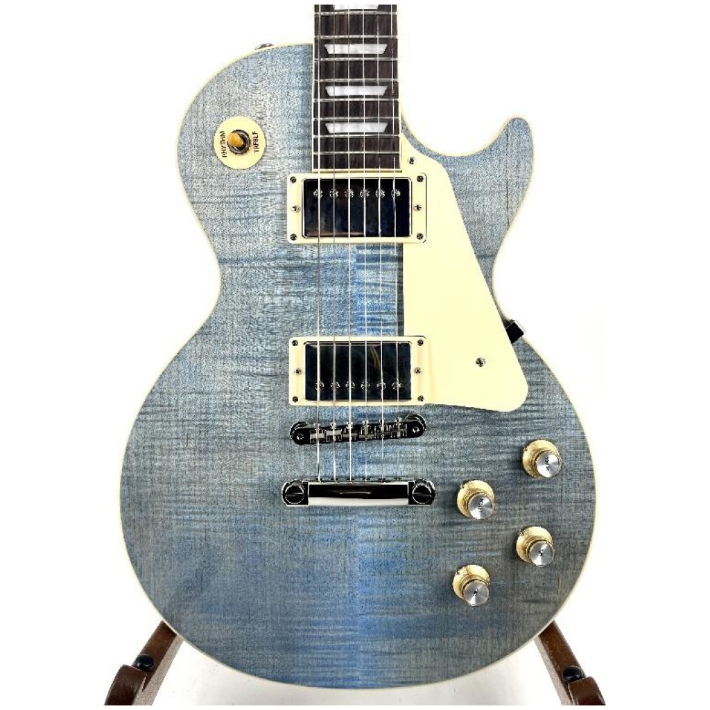 Gibson Les Paul Standard 60s Figured Top Ocean Blue Electric Guitar ...
