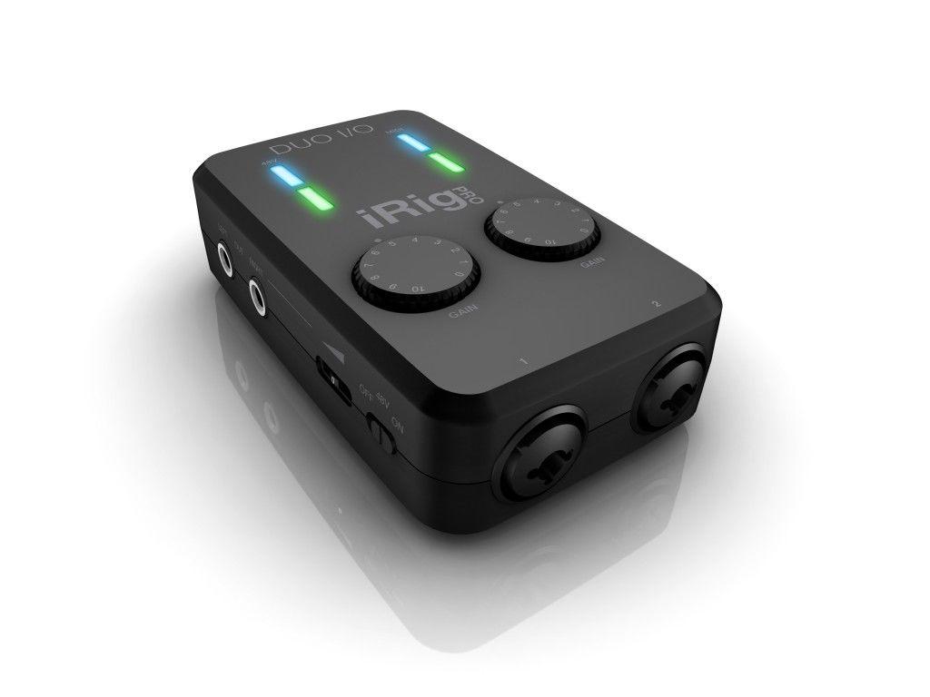 IK Multimedia iRig Pro DUO I-O 2-channel audio interface with MIDI for ...