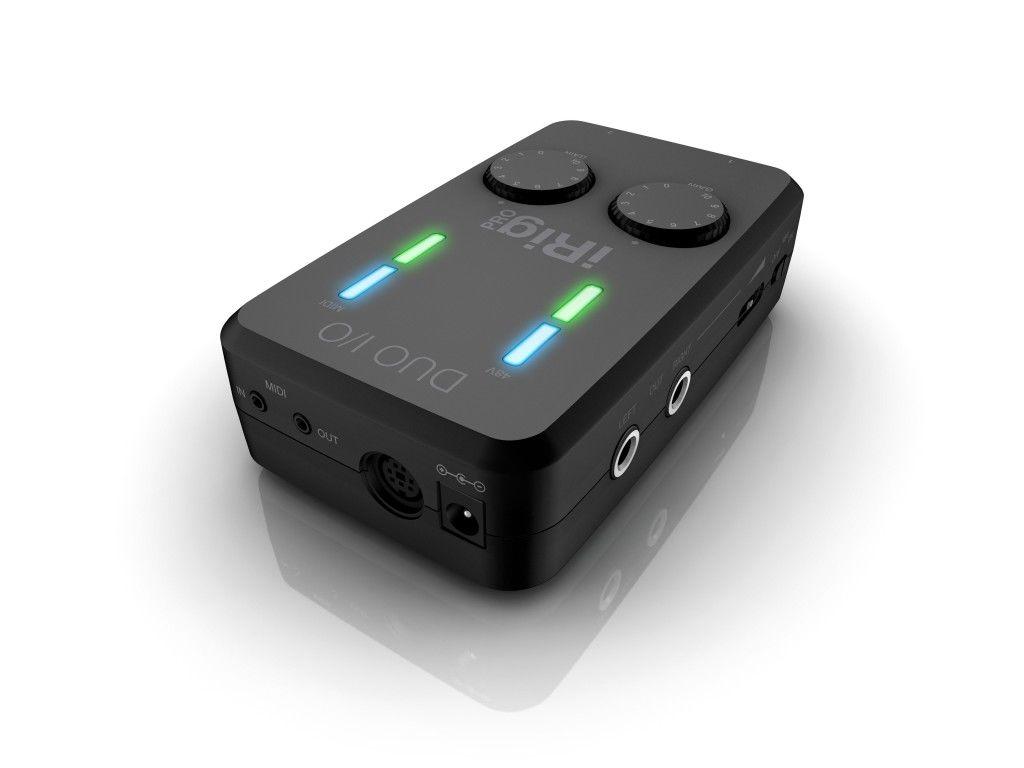 IK Multimedia iRig Pro DUO I-O 2-channel audio interface with MIDI for ...