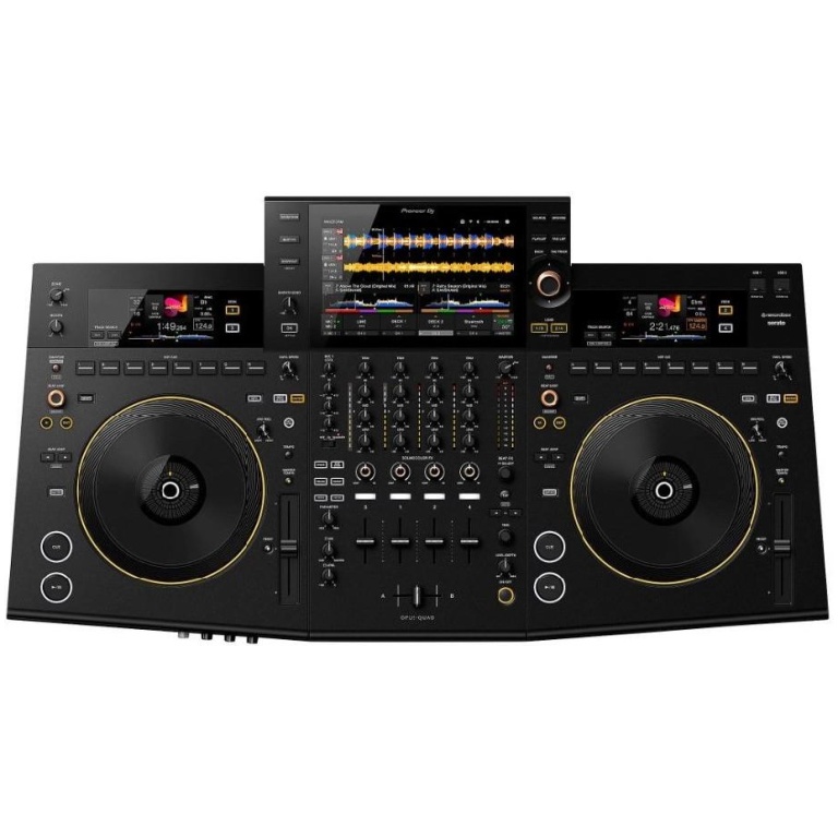 Pioneer DJ OPUS-QUAD Professional 4-Channel All-In-One DJ System Black ...