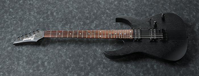 Ibanez RGRT421WK RG Standard 6 String Electric Guitar – Weathered Black ...