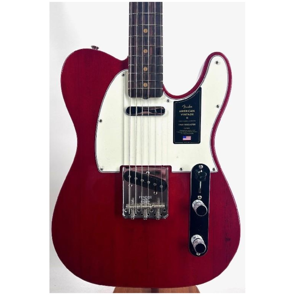 American Vintage II 63 Telecaster Rosewood Neck Red Transparent Ser ...