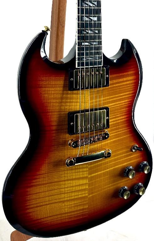Gibson SG Supreme Electric Guitar Fireburst with Hardshell Case – World ...
