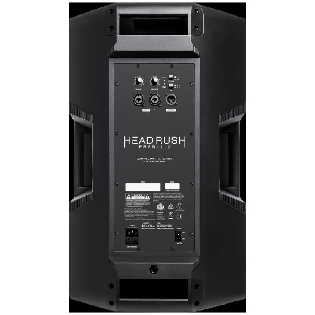 HeadRush FRFR-112 2000-WATT FULL-RANGE FLAT-RESPONSE SPEAKER FOR GUITAR ...