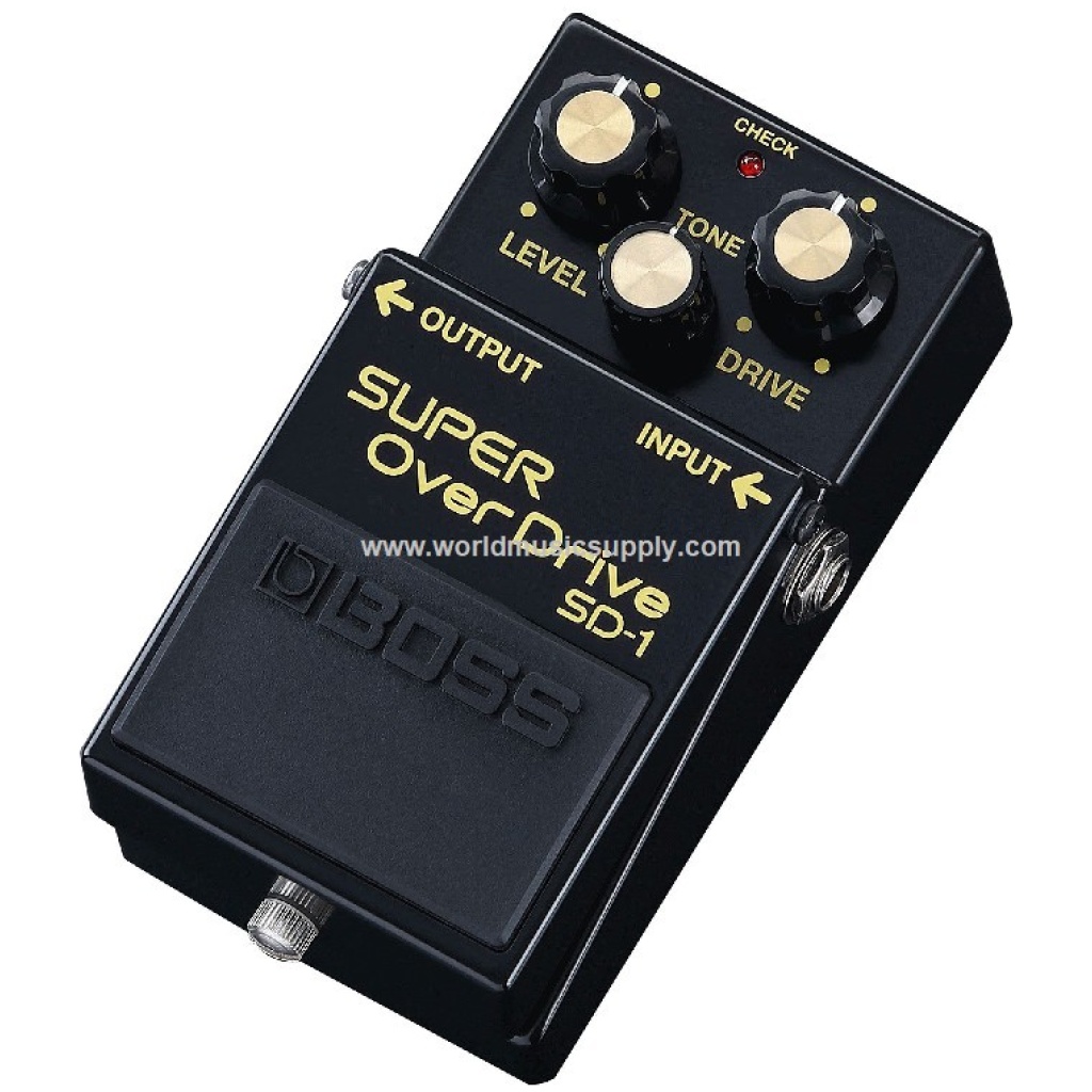 Boss SD1 Super Overdrive Guitar Pedal – World Music Supply