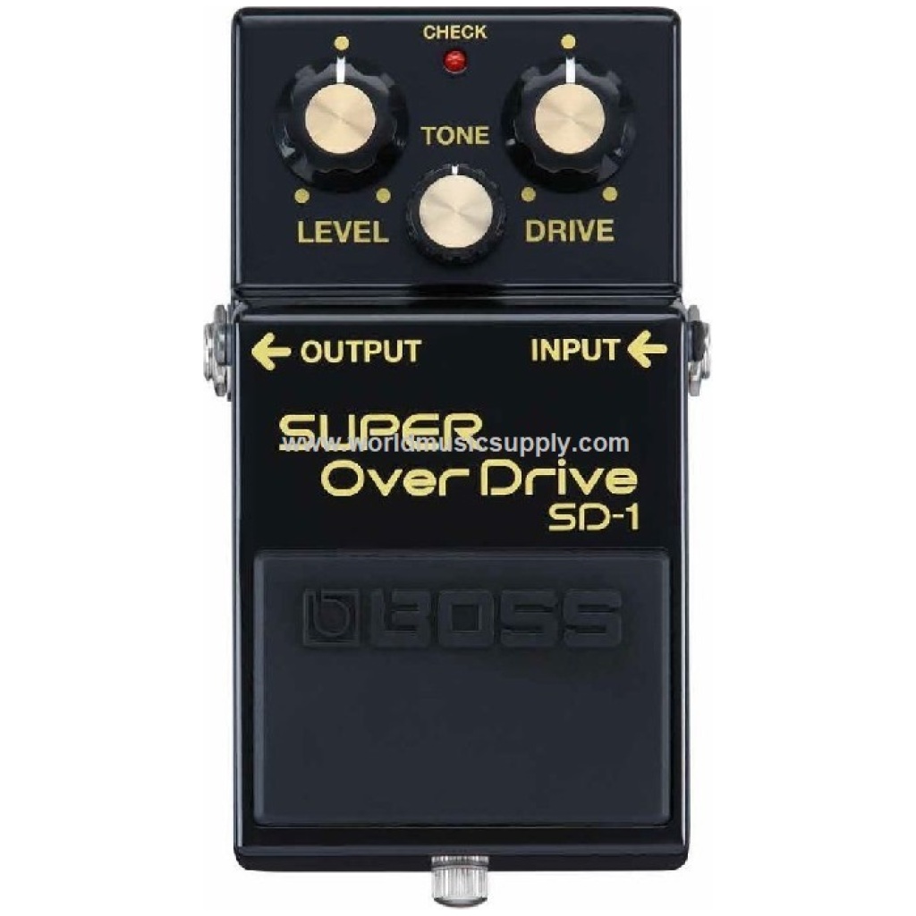 Boss SD1 Super Overdrive Guitar Pedal – World Music Supply