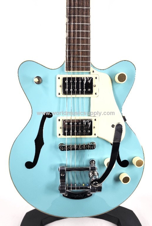 Gretsch G2655T Streamliner Center Block Jr. Double Cut – Faralane Blue ...