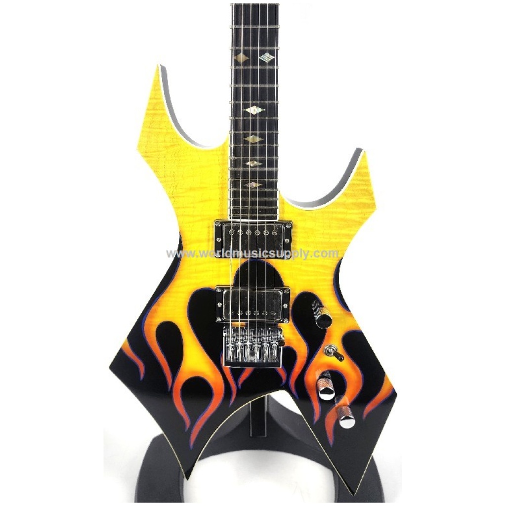 USED BC Rich USA Custom Warlock Electric Guitar – Owned by Jon Ryan ...