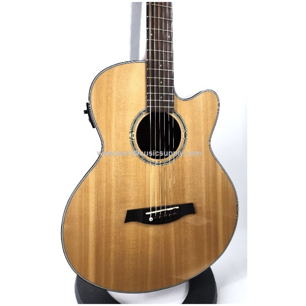 USED Ibanez Aelbt1 Baritone Acoustic Electric Guitar – World Music Supply